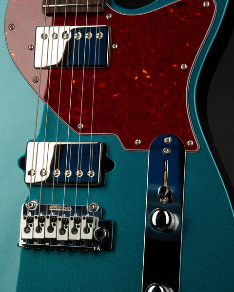 Suhr Select Classic T HH Guitar, Roasted Flamed Neck, Ocean Turquoise ...