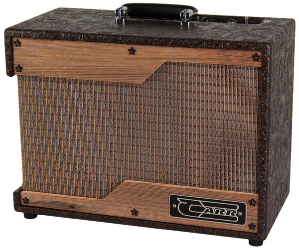 Carr Raleigh 1x10 Combo Amp, Cowboy Barnwood | Humbucker Music