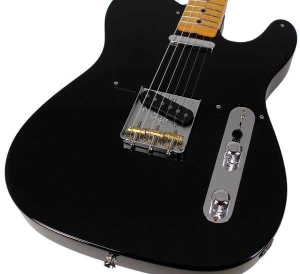 Fender Custom Shop 1951 Nocaster Tele, Black, NOS | Humbucker Music