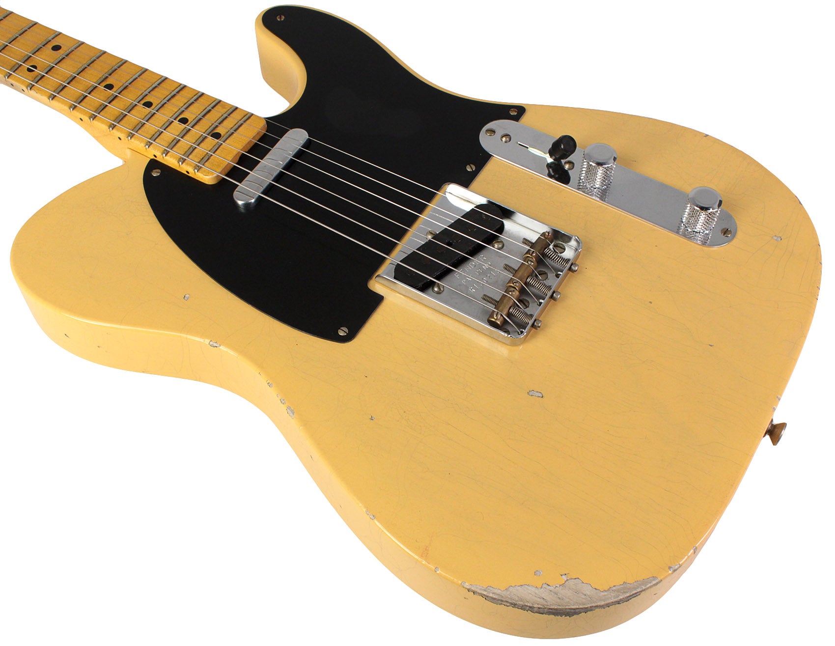 Fender Custom Shop 1950 Double Esquire, Relic, Aged Nocaster Blonde ...