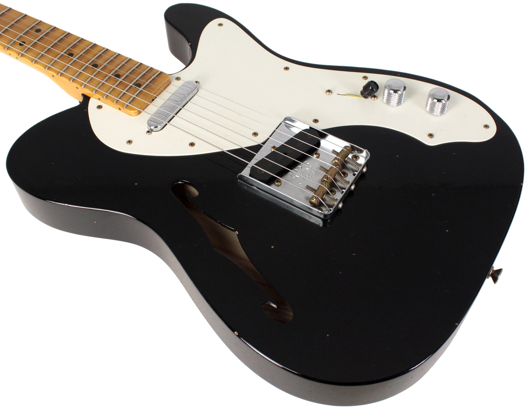 Fender Custom Shop Limited NAMM '50s Thinline Telecaster Guitar, Journ ...