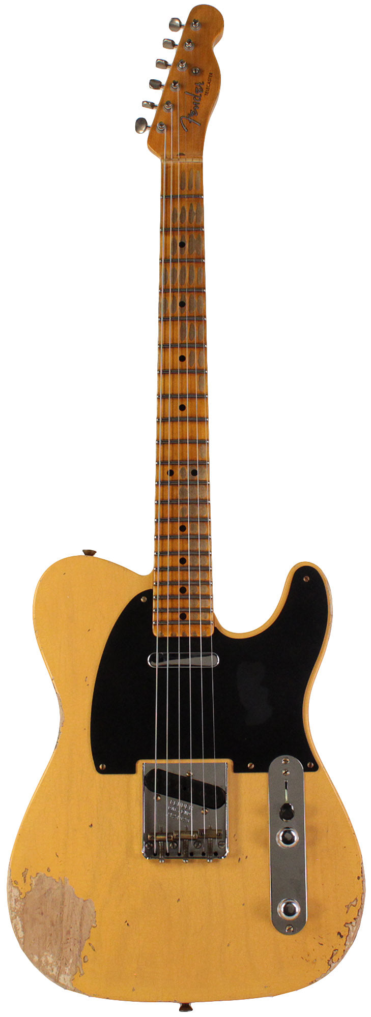 Fender Custom Shop 1952 Heavy Relic Telecaster, Aged Nocaster Blonde ...