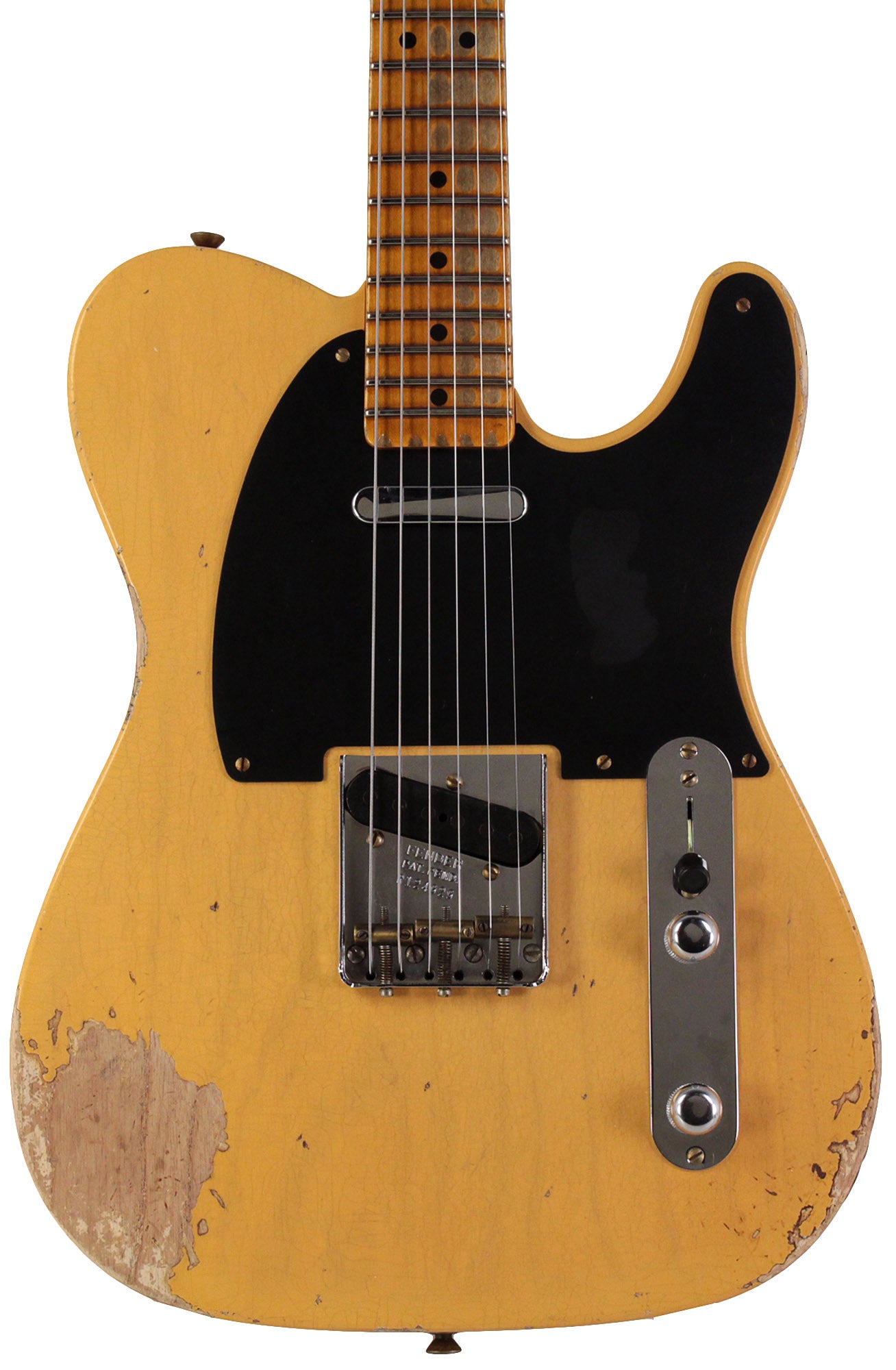 Fender Custom Shop 1952 Heavy Relic Telecaster, Aged Nocaster Blonde ...