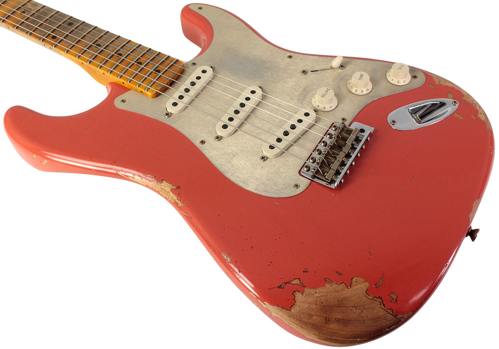 Fender Custom Shop Limited '58 Strat, Heavy Relic, Aged Tahitian Coral ...