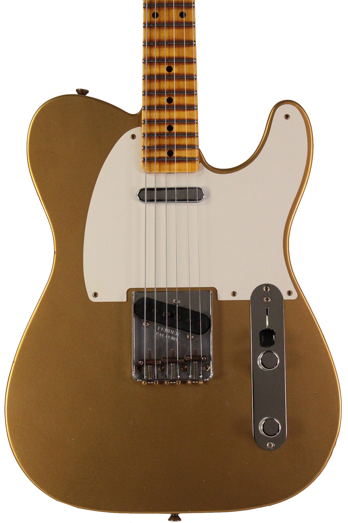 Fender Custom Shop 1958 Telecaster, Journeyman Relic, Aged HLE Gold ...