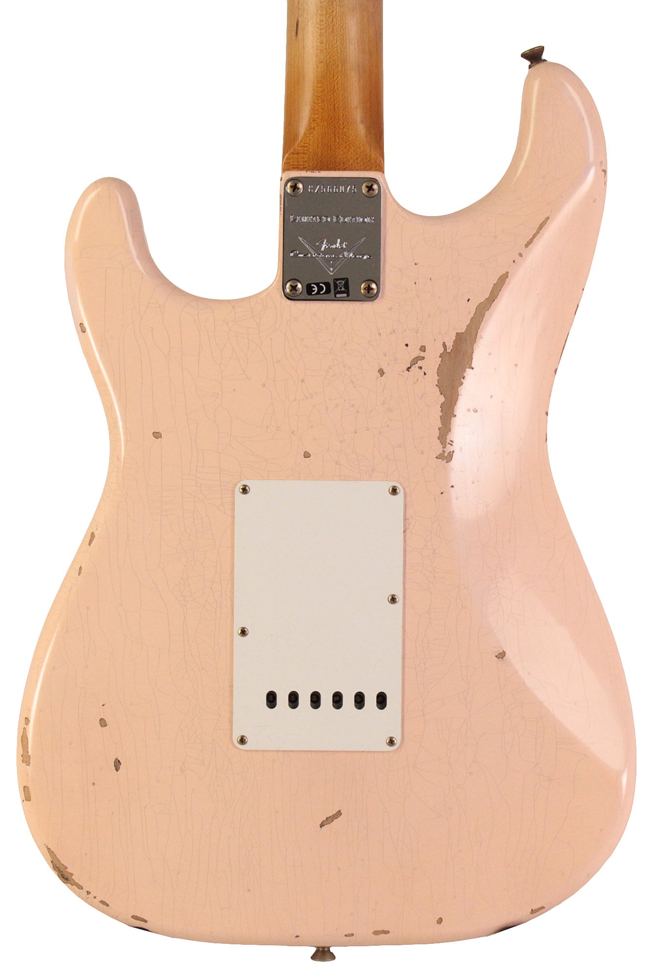 Fender Custom Shop Limited'63 Strat, Relic, Super Faded Aged Shell Pin ...