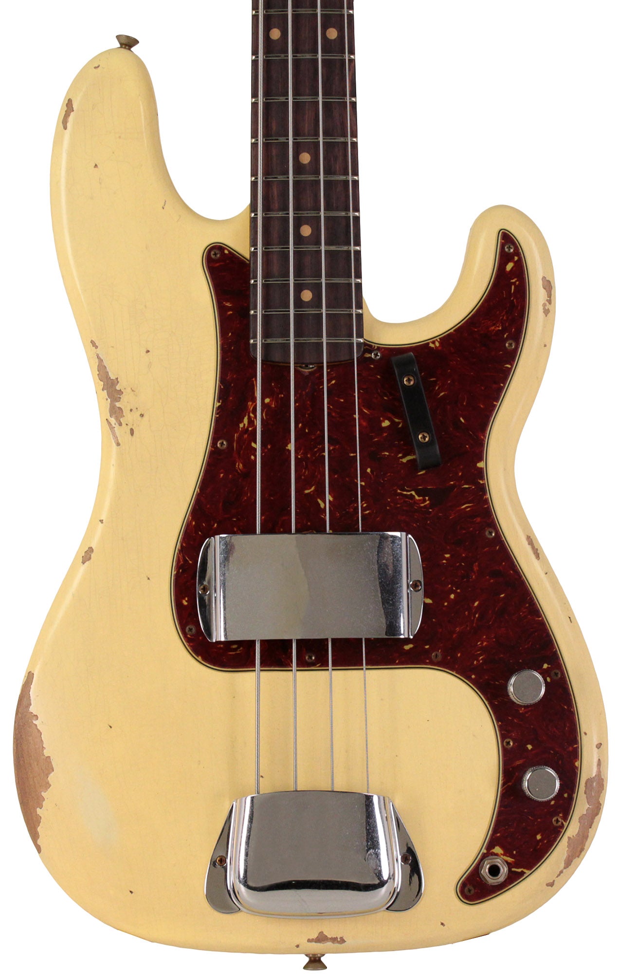Fender Custom Shop 1964 Precision Bass, Relic, Aged Vintage White ...
