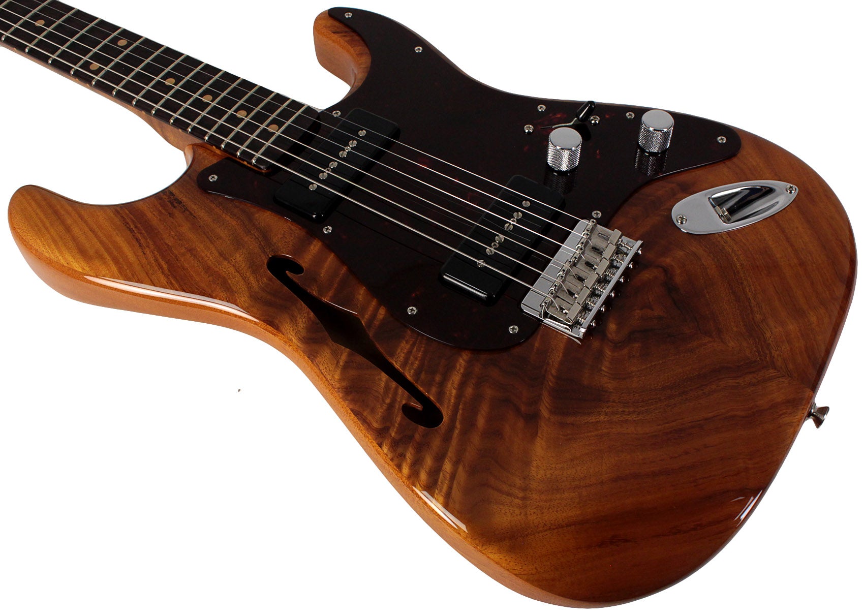 Fender Custom Shop Artisan Dual P90 Koa Stratocaster | Humbucker Music