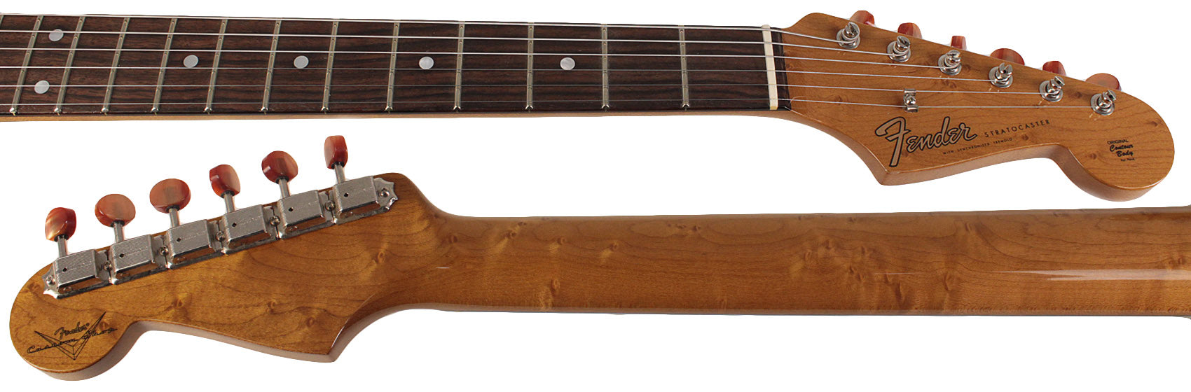 Fender Custom Shop Artisan Stratocaster, Thinline Roasted Ash Body Wit ...