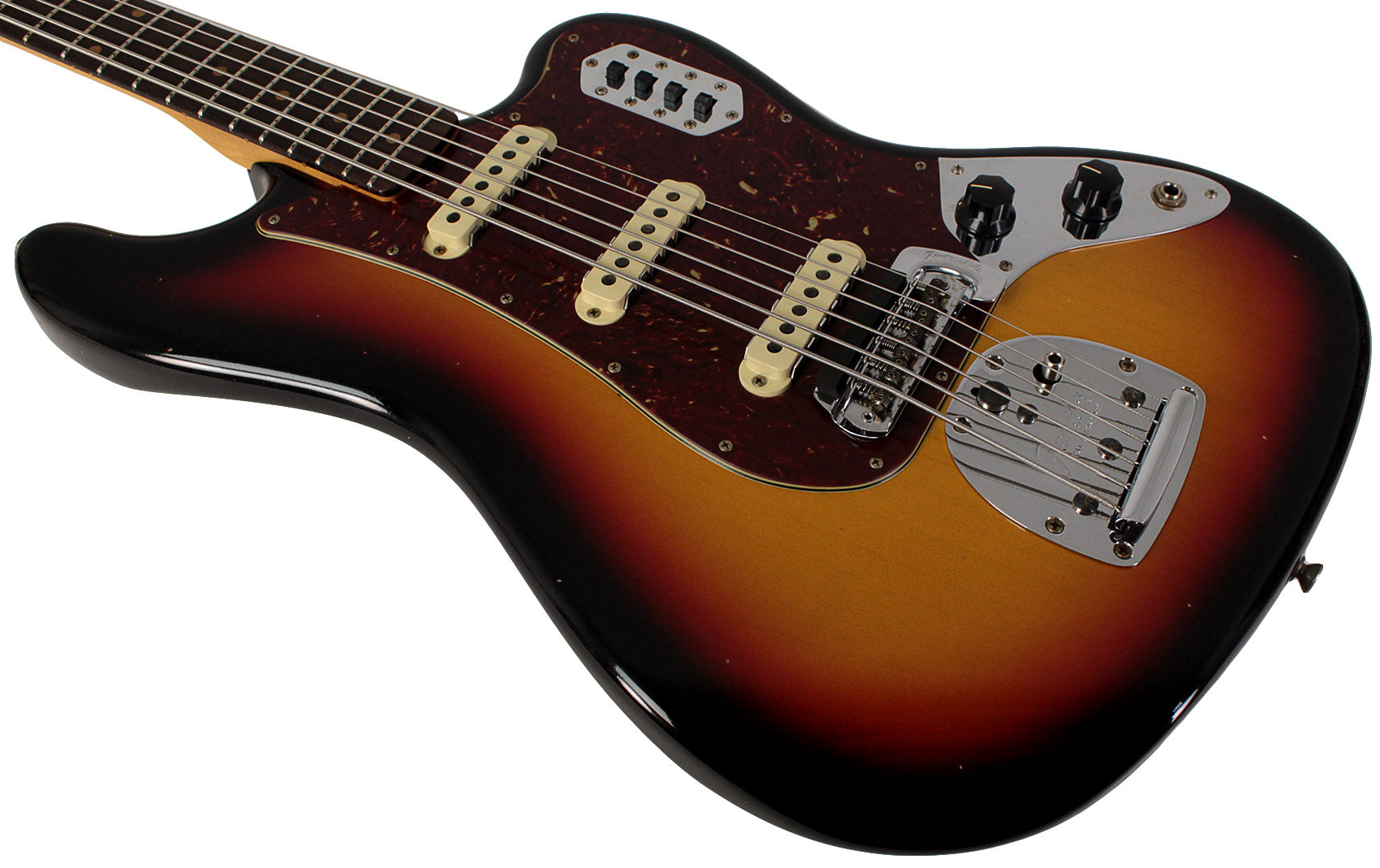 Fender Custom Shop Bass VI, Journeyman Relic, Aged-3 Color Sunburst ...