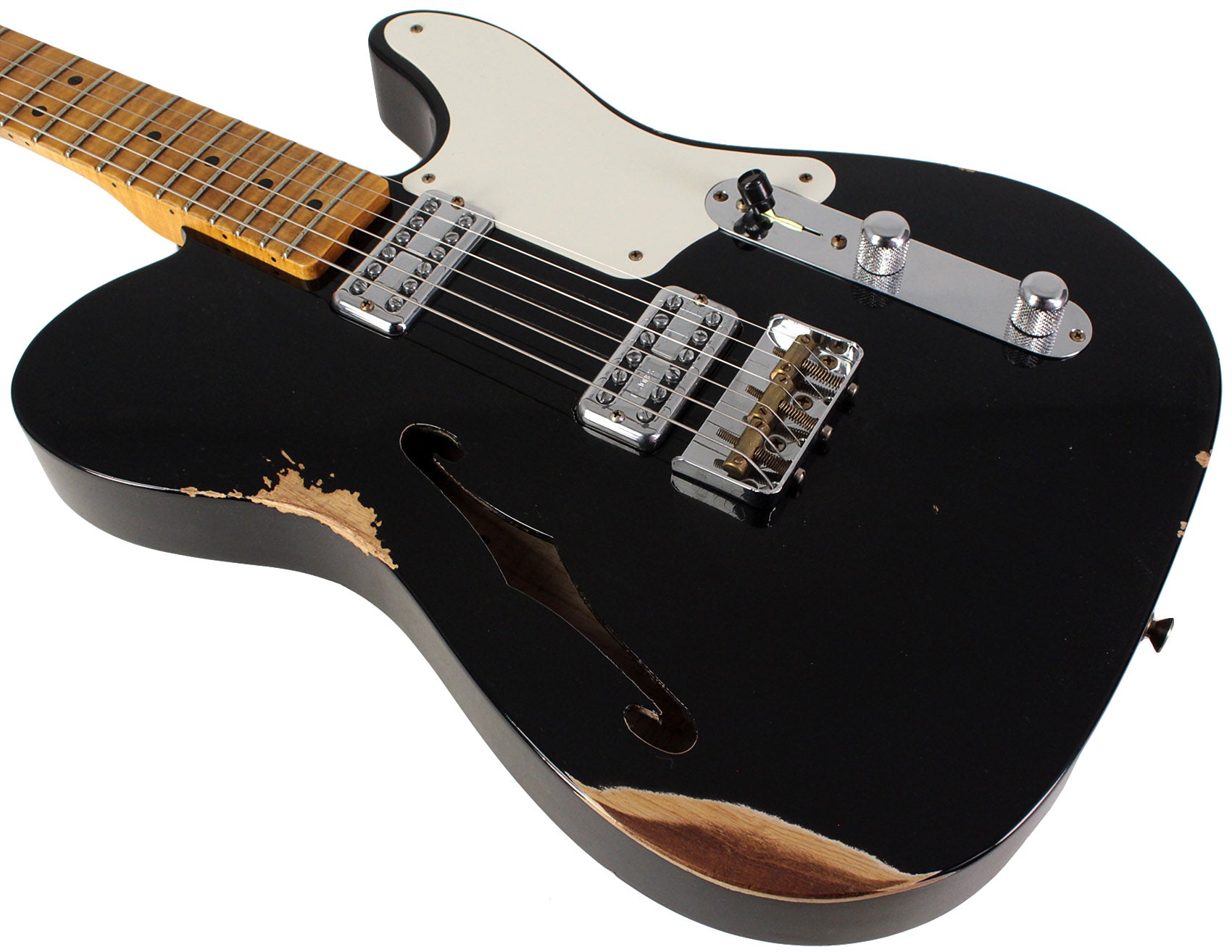 Fender Custom Shop Limited Caballo Tono Ligero Tele, Relic, Aged Black ...