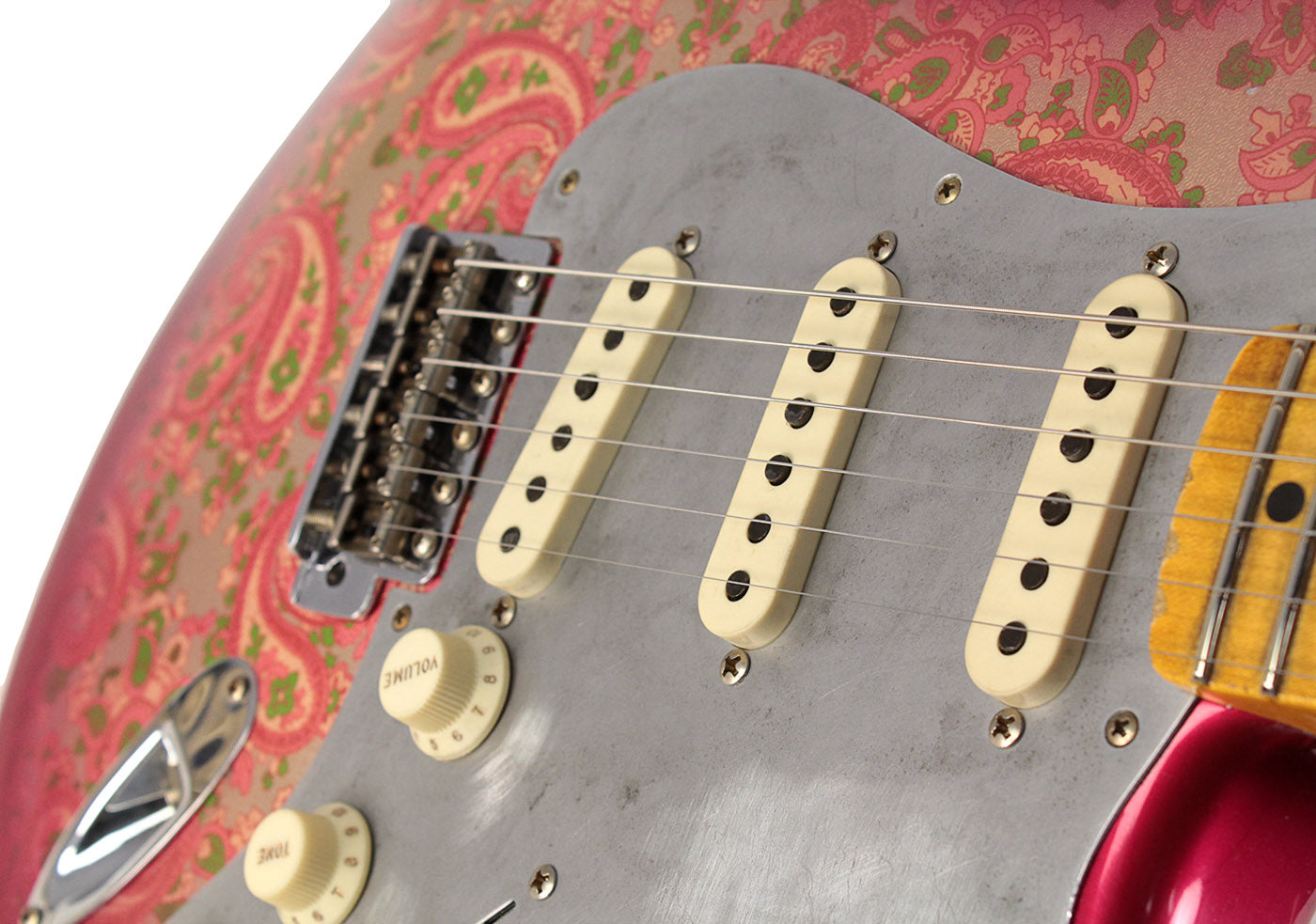 Fender Custom Shop Limited El Diablo Stratocaster, Relic, Aged Pink Pa ...