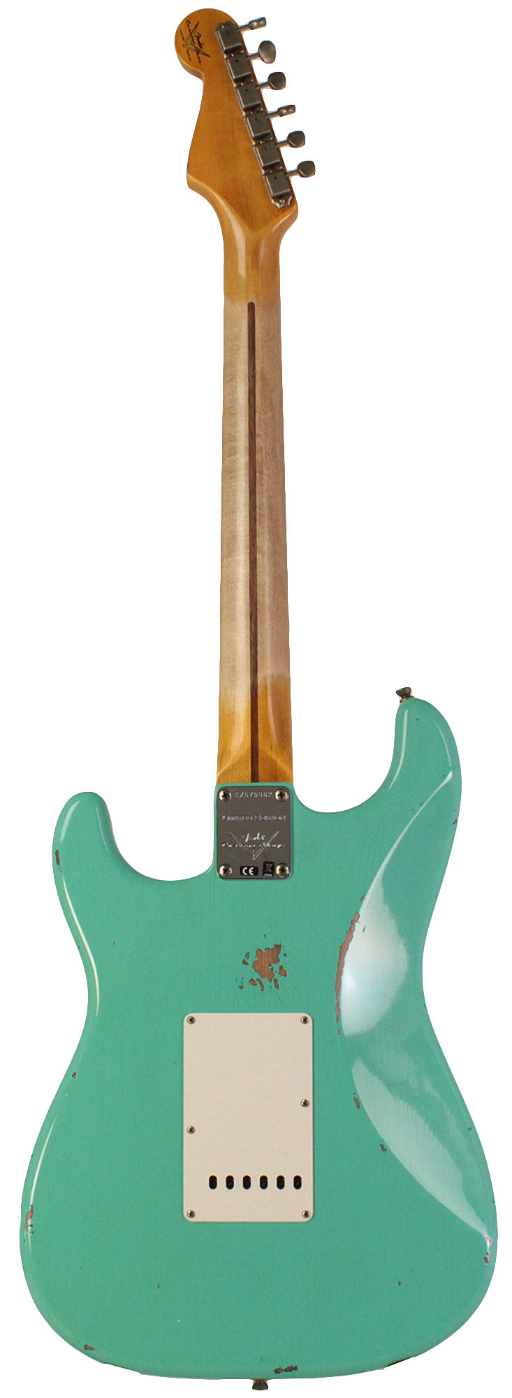 Fender Custom Shop Limited Fat '50s Strat Relic, Super Faded Aged Seaf ...