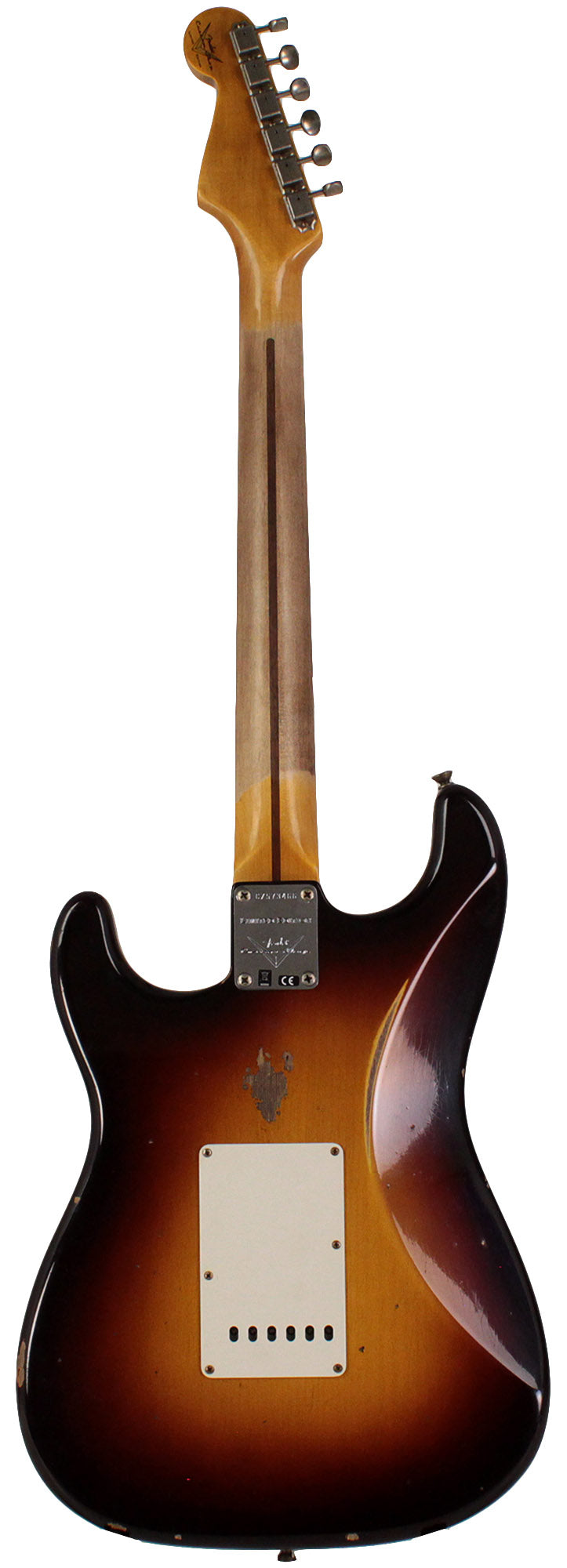 Fender Custom Shop Limited Fat '50s Strat Relic, Wide Fade Chocolate 2 ...