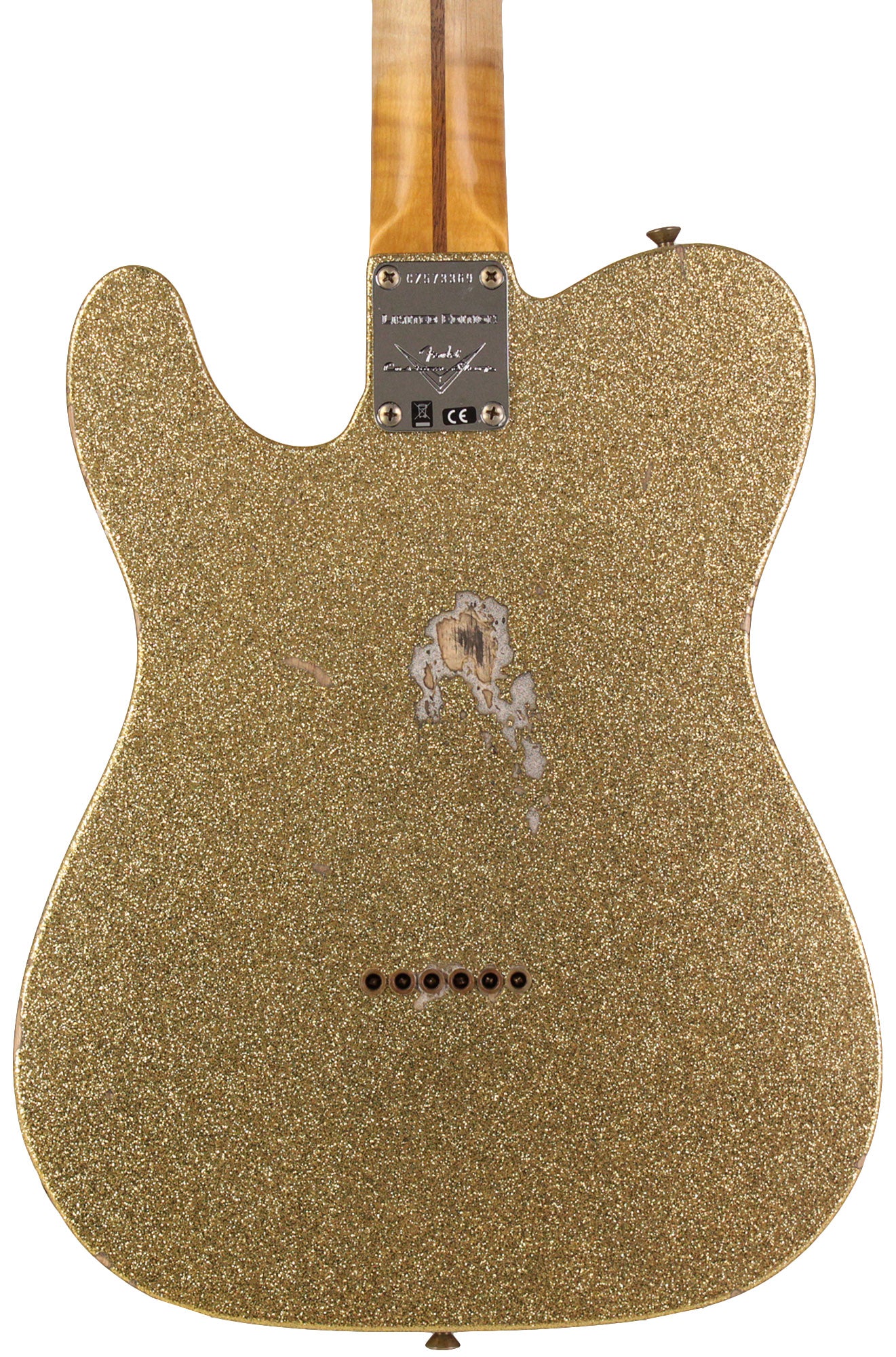 Fender Custom Shop Limited Caballo Tono Ligero Tele, Relic, Aged Gold ...
