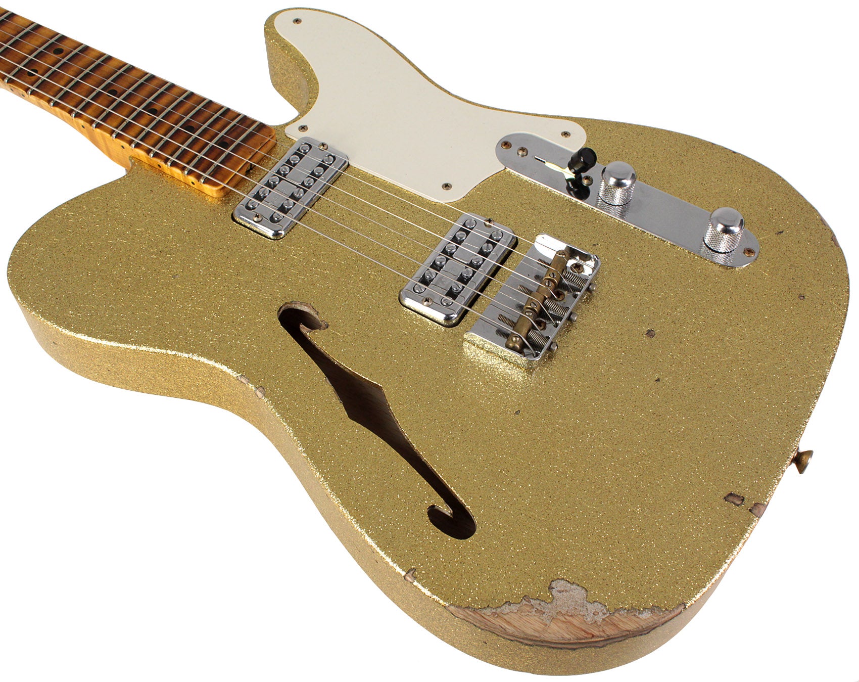 Fender Custom Shop Limited Caballo Tono Ligero Tele, Relic, Aged Gold ...