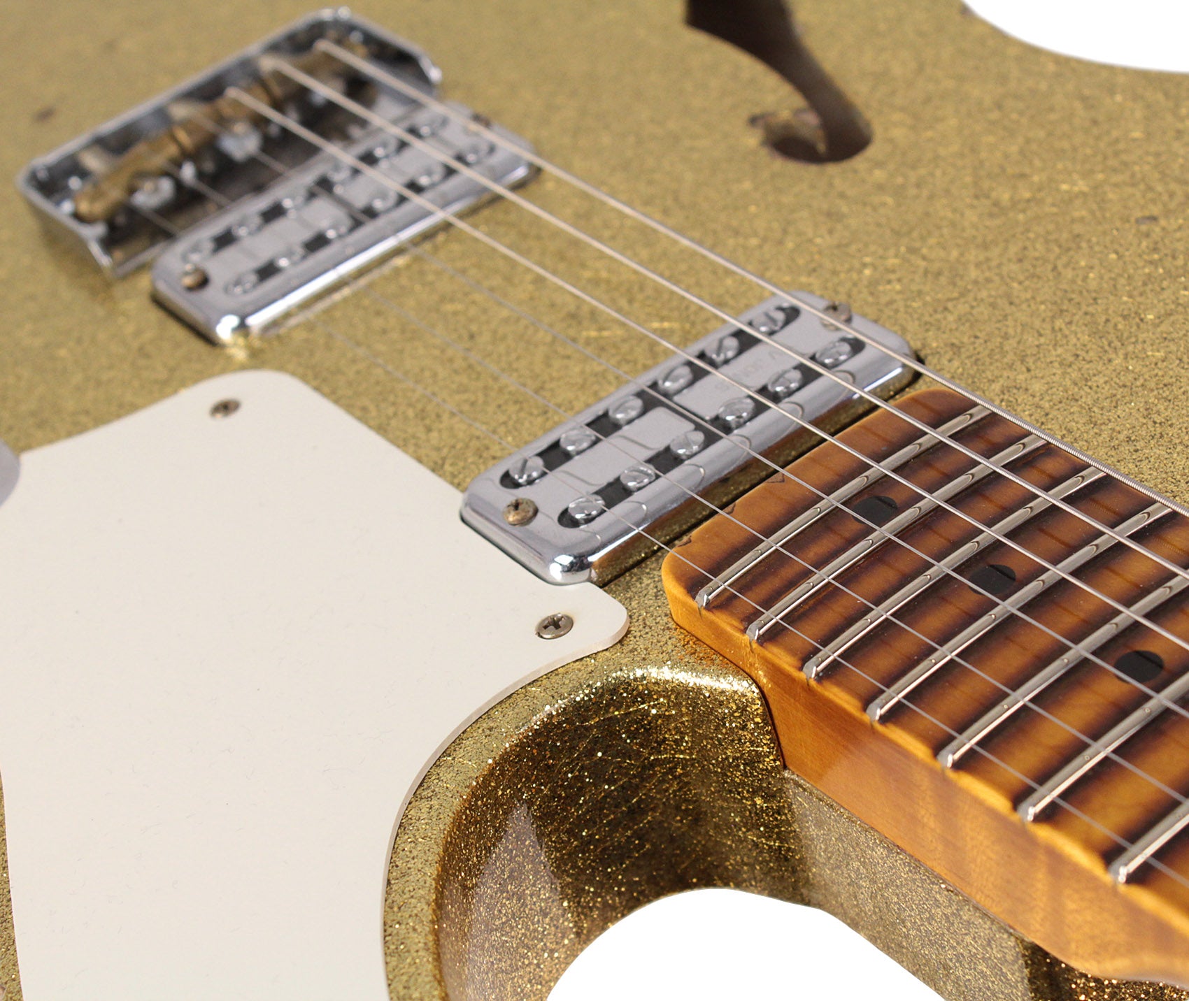 Fender Custom Shop Limited Caballo Tono Ligero Tele, Relic, Aged Gold ...