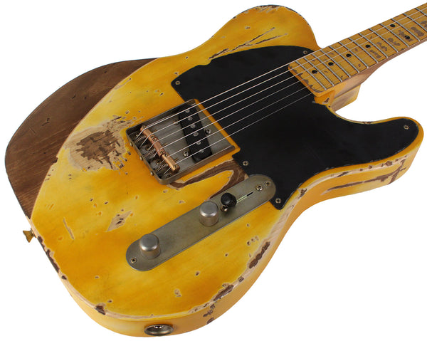 Nash E52 Jeff Beck Esquire Guitar, Boatneck | Humbucker Music