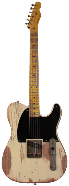 Nash E52 Guitar, Mary Kaye White, Extra Heavy Aging | Humbucker Music