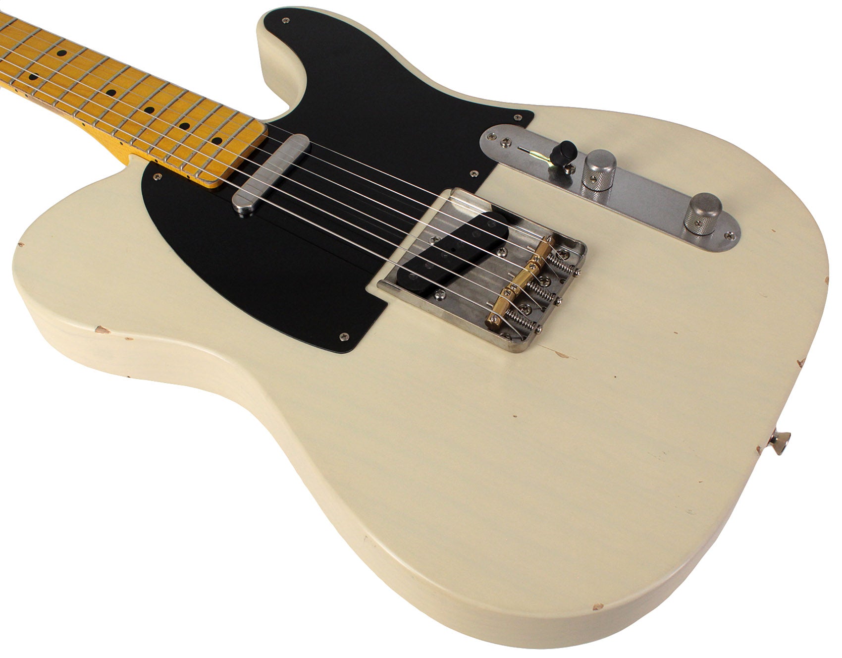 Nash T-52 Guitar, Mary Kaye White, Light Aging | Humbucker Music