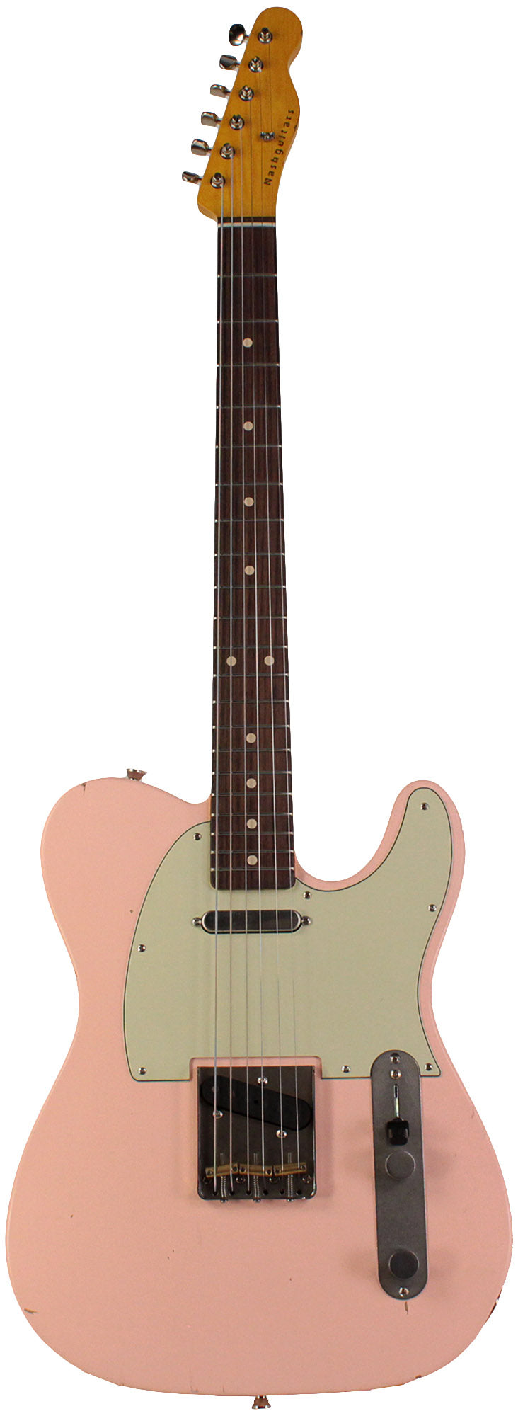 Nash T-63 Guitar, Shell Pink, Light Aging | Humbucker Music