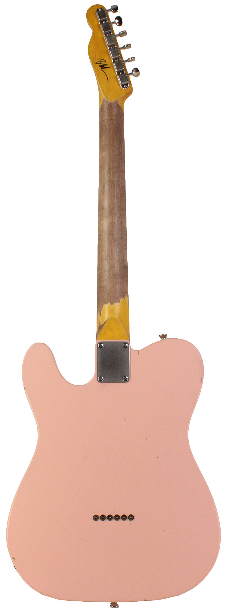 Nash T-63 Guitar, Shell Pink, Light Aging | Humbucker Music