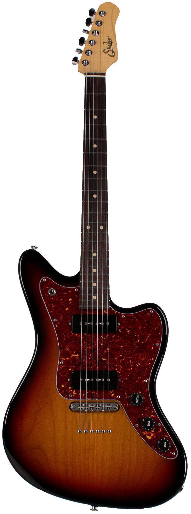 Suhr Classic JM Guitar, 3-Tone Sunburst, S90, TP6 | Humbucker Music