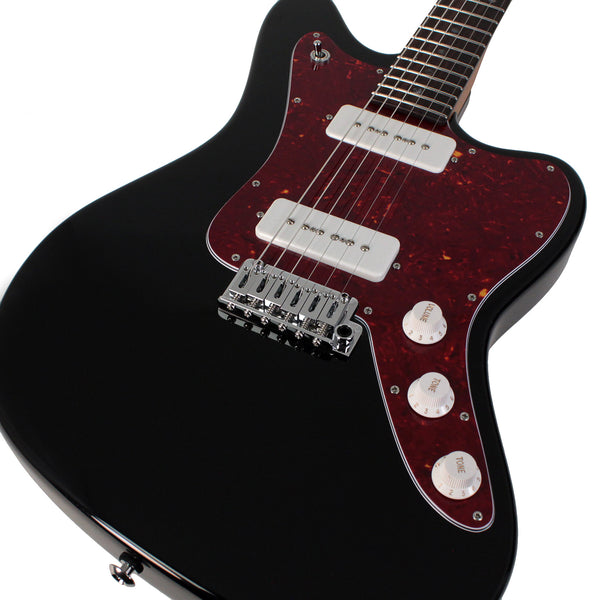 Suhr Select Classic JM Guitar, Roasted Neck, Black | Humbucker Music