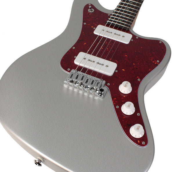 Suhr Select Classic JM Guitar, Roasted Neck, Firemist Silver ...