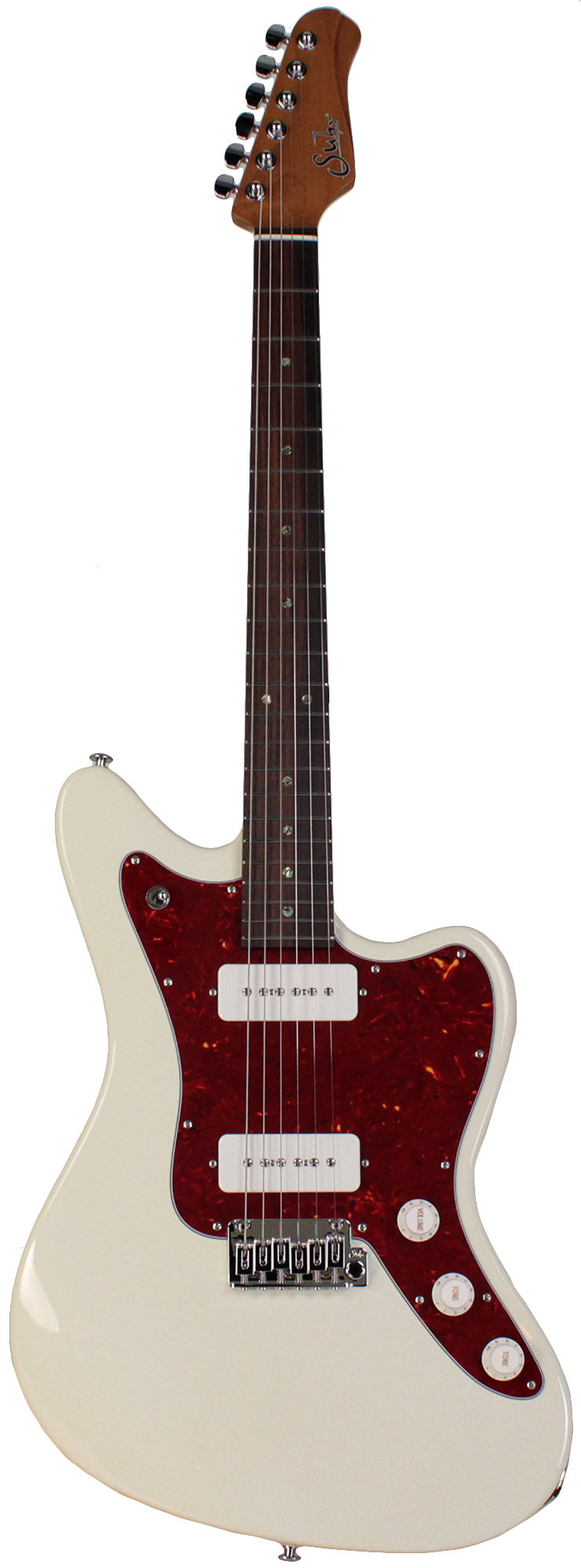 Suhr Select Classic JM Guitar, Roasted Neck, Olympic White | Humbucker ...