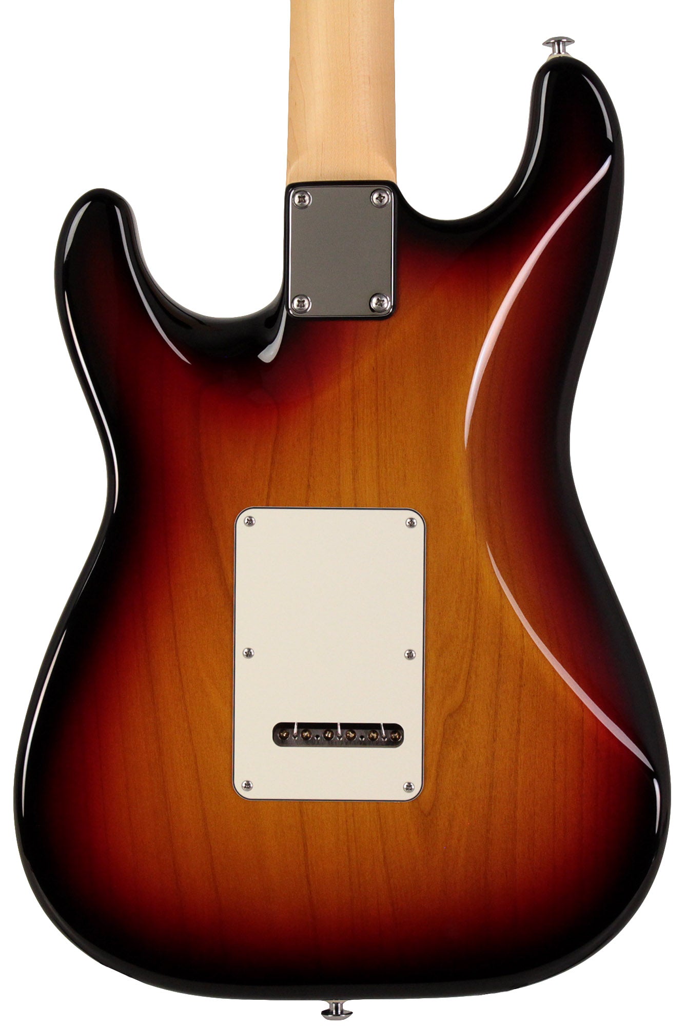 Suhr Classic S HSS Guitar, 3 Tone Burst, Maple | Humbucker Music