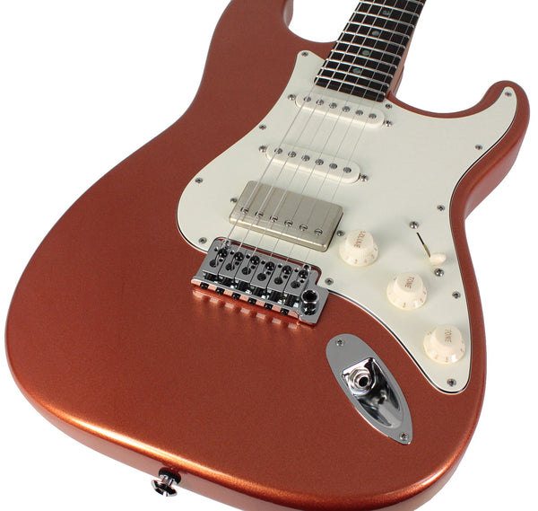 Suhr Select Classic S HSS Guitar, Roasted Neck, Copper Firemist Metall ...