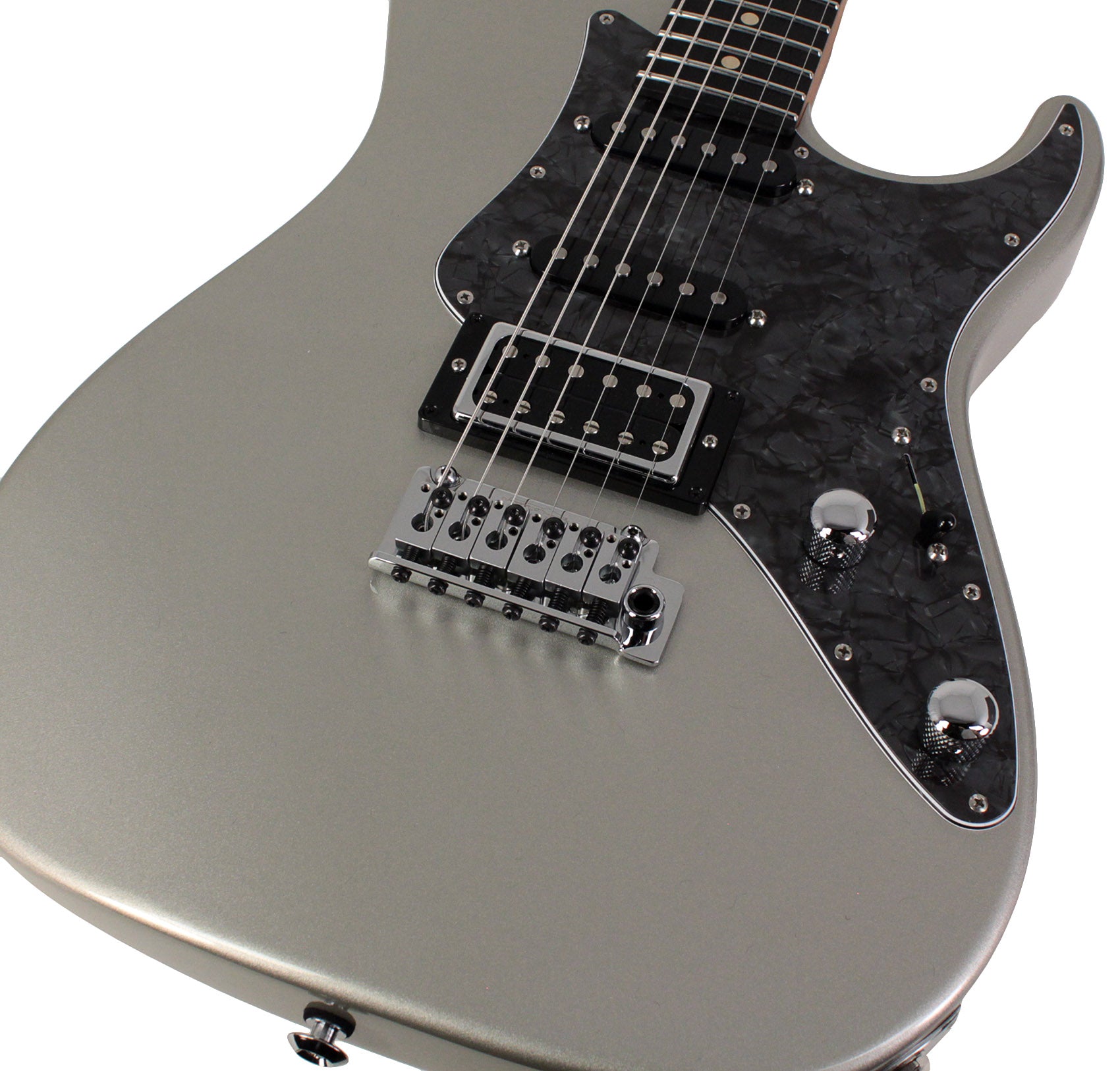 Suhr Pete Thorn Signature Standard HSS Guitar, Inca Silver | Humbucker ...