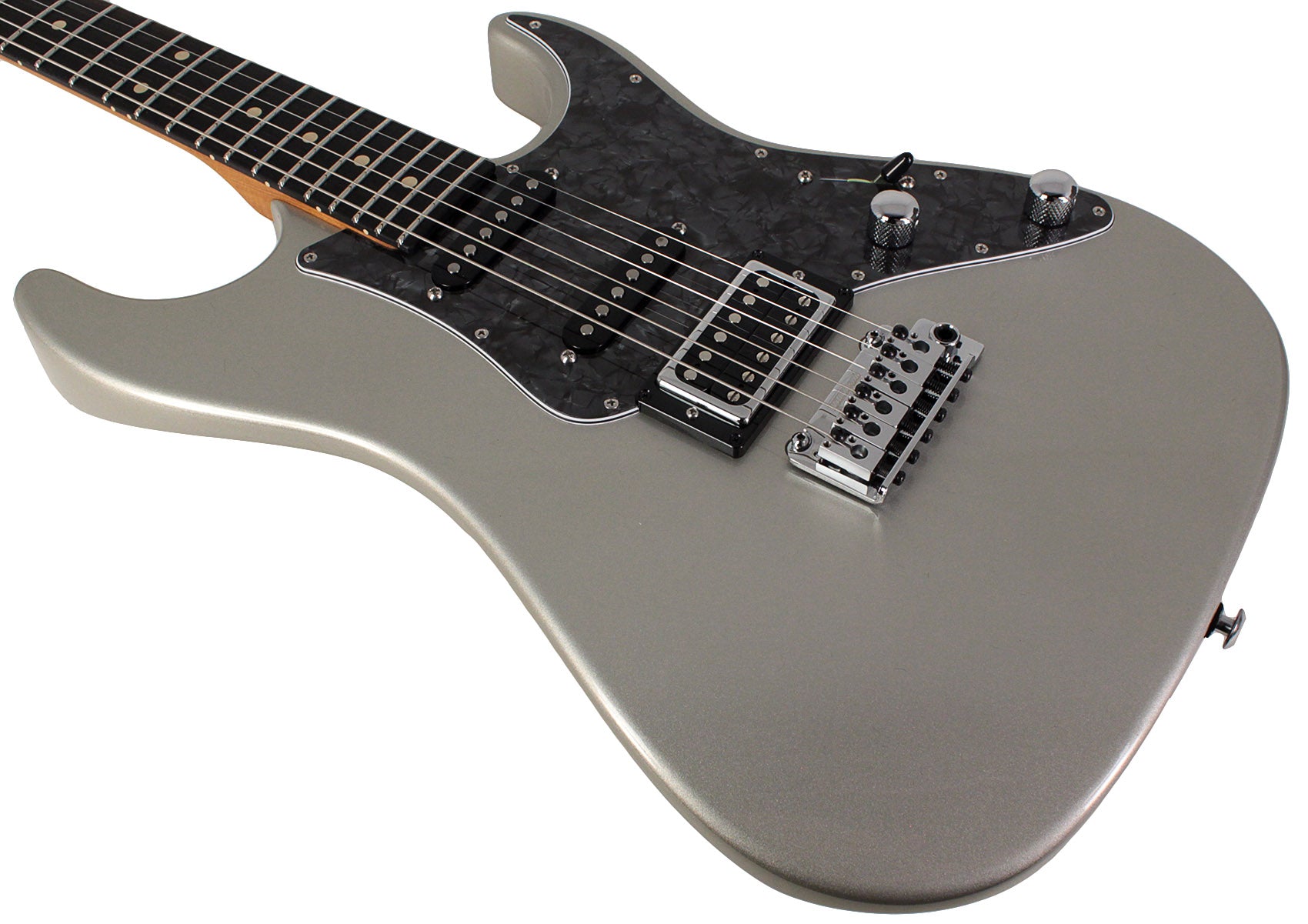 Suhr Pete Thorn Signature Standard HSS Guitar, Inca Silver | Humbucker ...