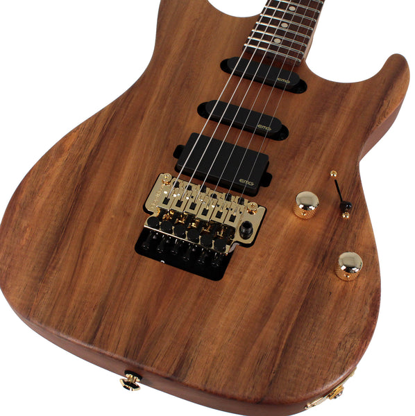 Reb Beach Signature Standard Guitar, Roasted Alder, Koa | Humbucker Music