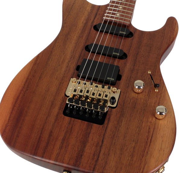 Reb Beach Signature Standard Guitar, Solid Koa | Humbucker Music