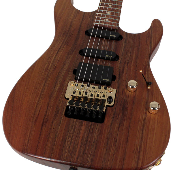Reb Beach Signature Standard Guitar, Solid Koa | Humbucker Music