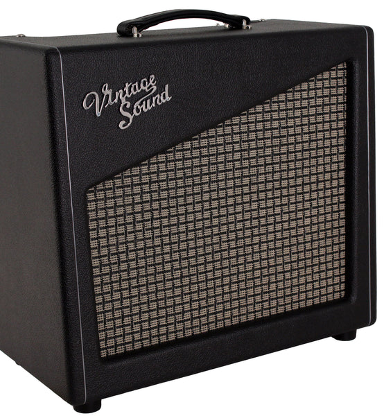 Vintage Sound Retro 25 1x12 Combo Amp, Black, Large Check Grille ...