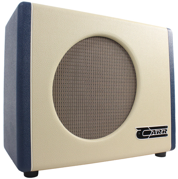 Carr Mercury V 1x12 Combo Amp, Cream, Blue | Humbucker Music