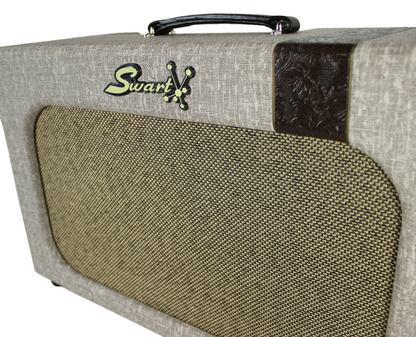 Swart Mod 84 Combo Amp, Slub, Brown Western Stripe | Humbucker Music