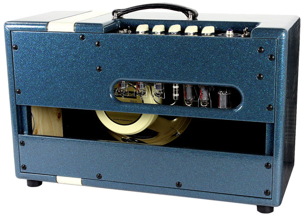 Swart Mod 84 Combo Amp, Ocean Sparkle, White Sparkle Stripe | Humbucker ...