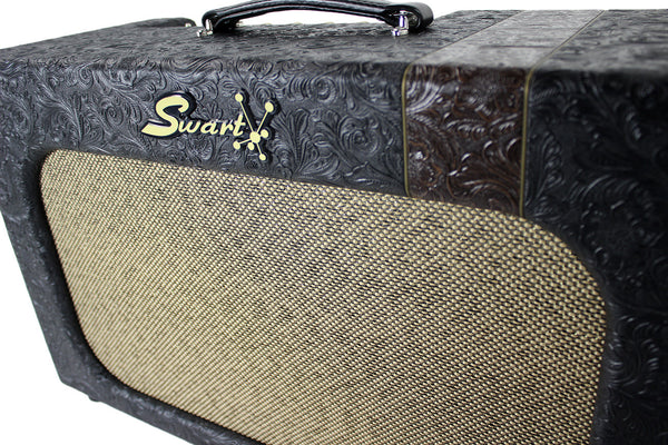 Swart Mod 84 Combo Amp, Black Western, Brown Western Stripe | Humbucker ...