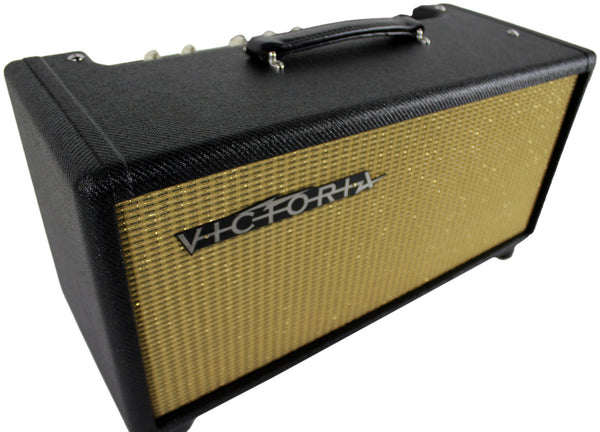 Victoria Amplifier Reverberato, Black Lacquered Tweed | Humbucker Music