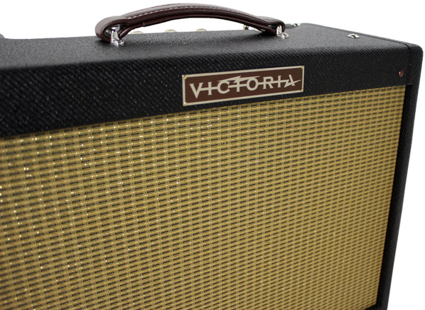 Victoria Amplifier Vicky Vibe Jr. 1x12 Combo, Black Tweed | Humbucker Music