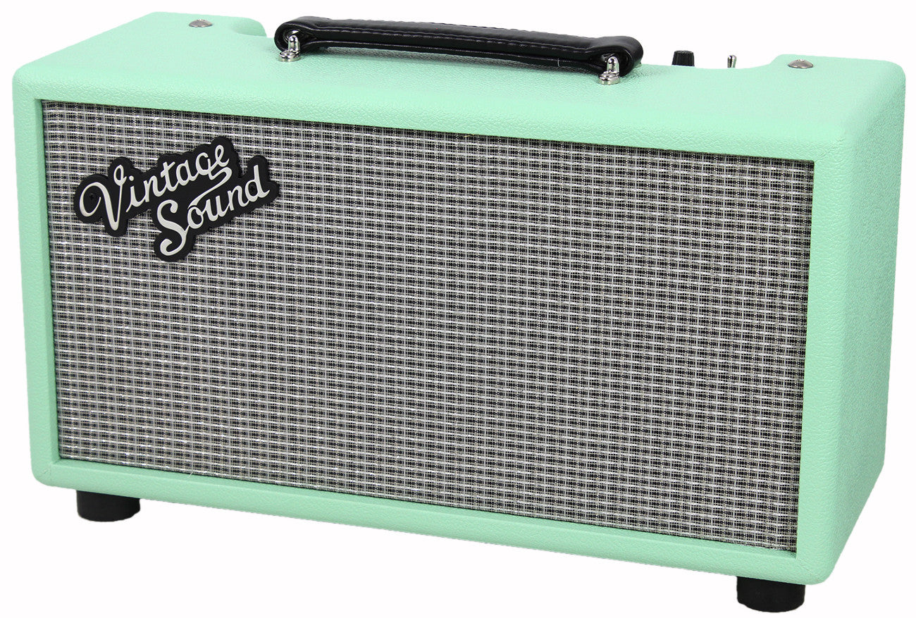 Vintage Sound All Tube Reverb Vibrato Unit, Surf Green | Humbucker Music