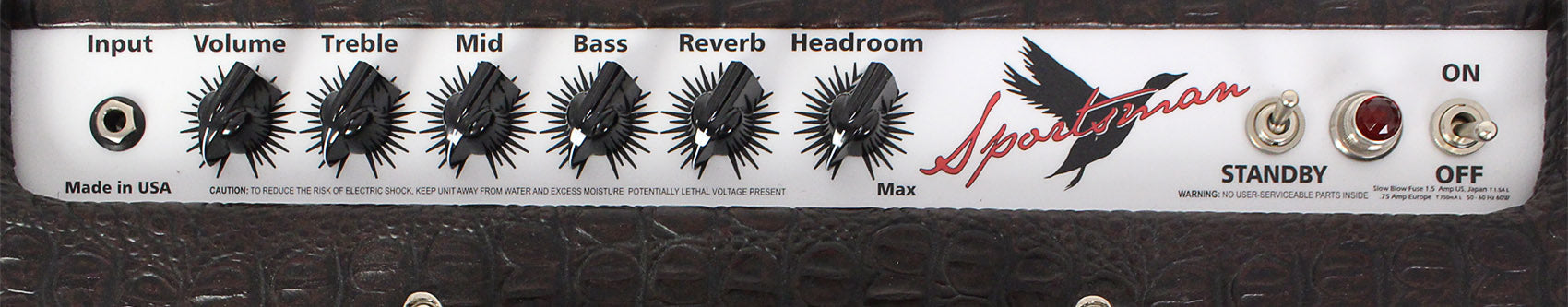 Carr Sportsman 1x12 Combo Amp, Brown Gator | Humbucker Music