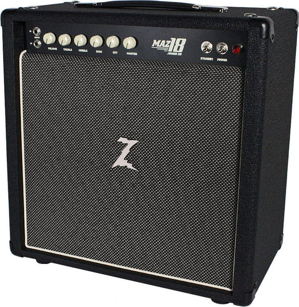 Dr. Z Maz 18 Jr NR MK II 1x12 Studio Combo, Black, Salt & Pepper Grill ...