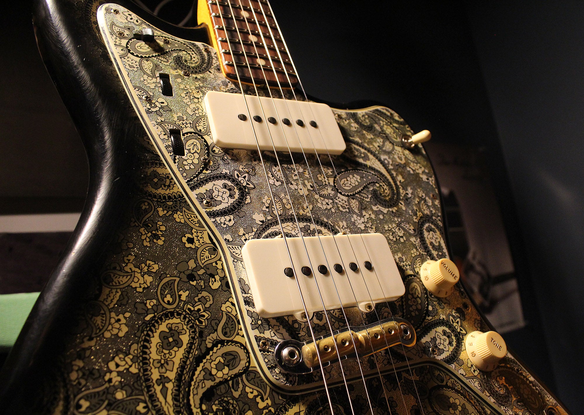 Fender Custom Shop Journeyman Relic Jazzmaster - Black Paisley ...