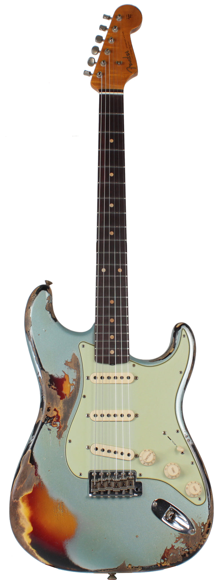 Fender Custom Shop 1961 Stratocaster - Firemist Silver o/ 3TS - Specia ...