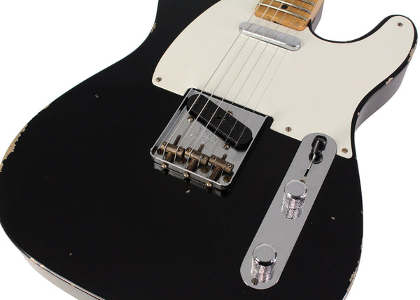 Fender Custom Shop Limited 1951 Telecaster, Relic, Aged Black ...
